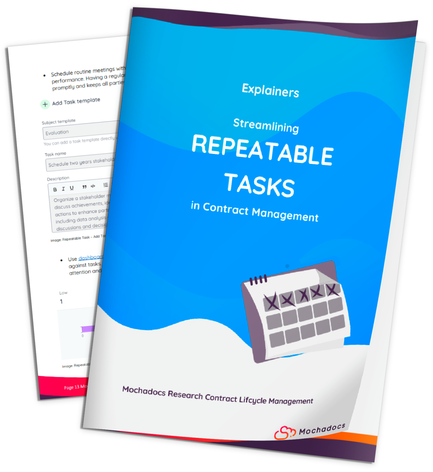 Explainers: Streamlining Repeatable Tasks in Contract Management